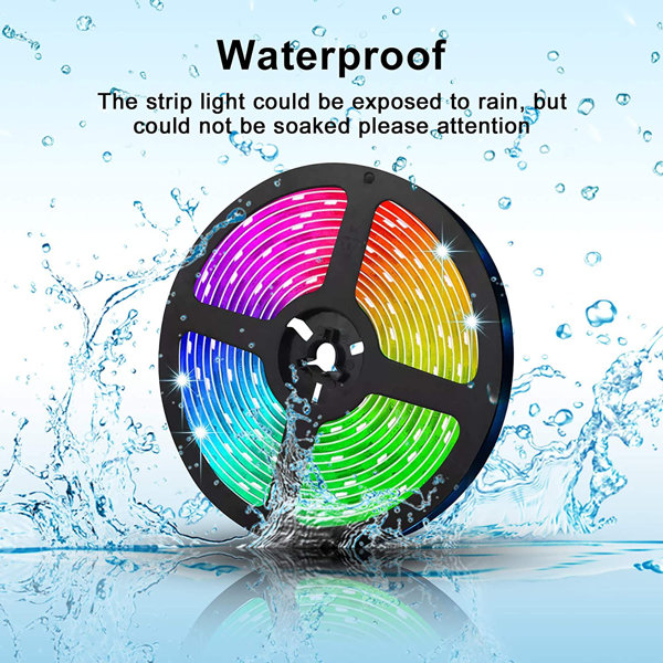 JMEXSUSS 196.8' LED 300 - Bulb Strip Light String Light | Wayfair