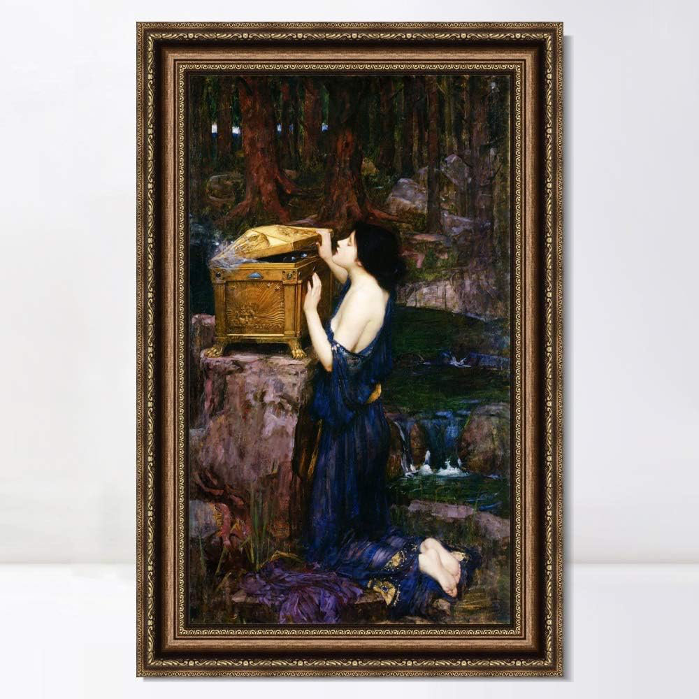 Vault W Artwork Framed Canvas Art Giclee Print Pandora By John William ...