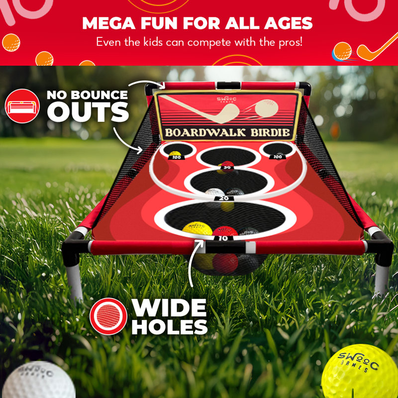 SWOOC Boardwalk Birdie | Arcade Style Golf Game | Wayfair