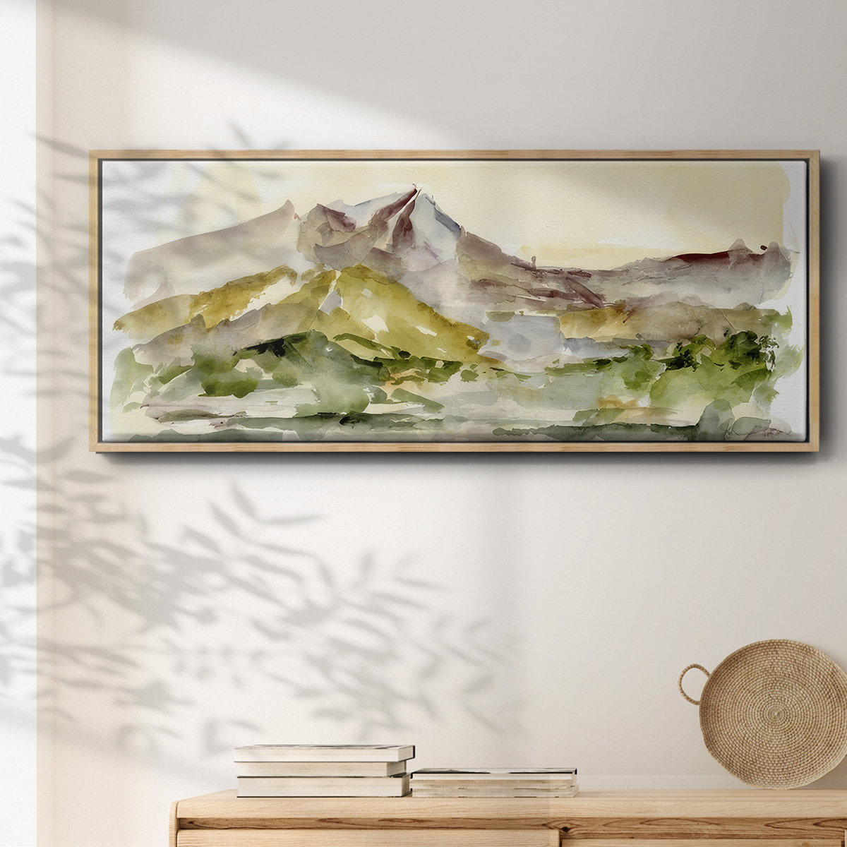 Wexford Home Plum Ridge I- Framed Canvas | Wayfair