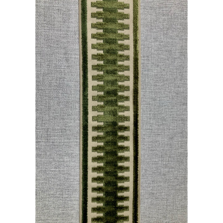 Rose Lace And Braid Woven Embroidery Velvet Fabric Tape 3.5" Width Trim ...