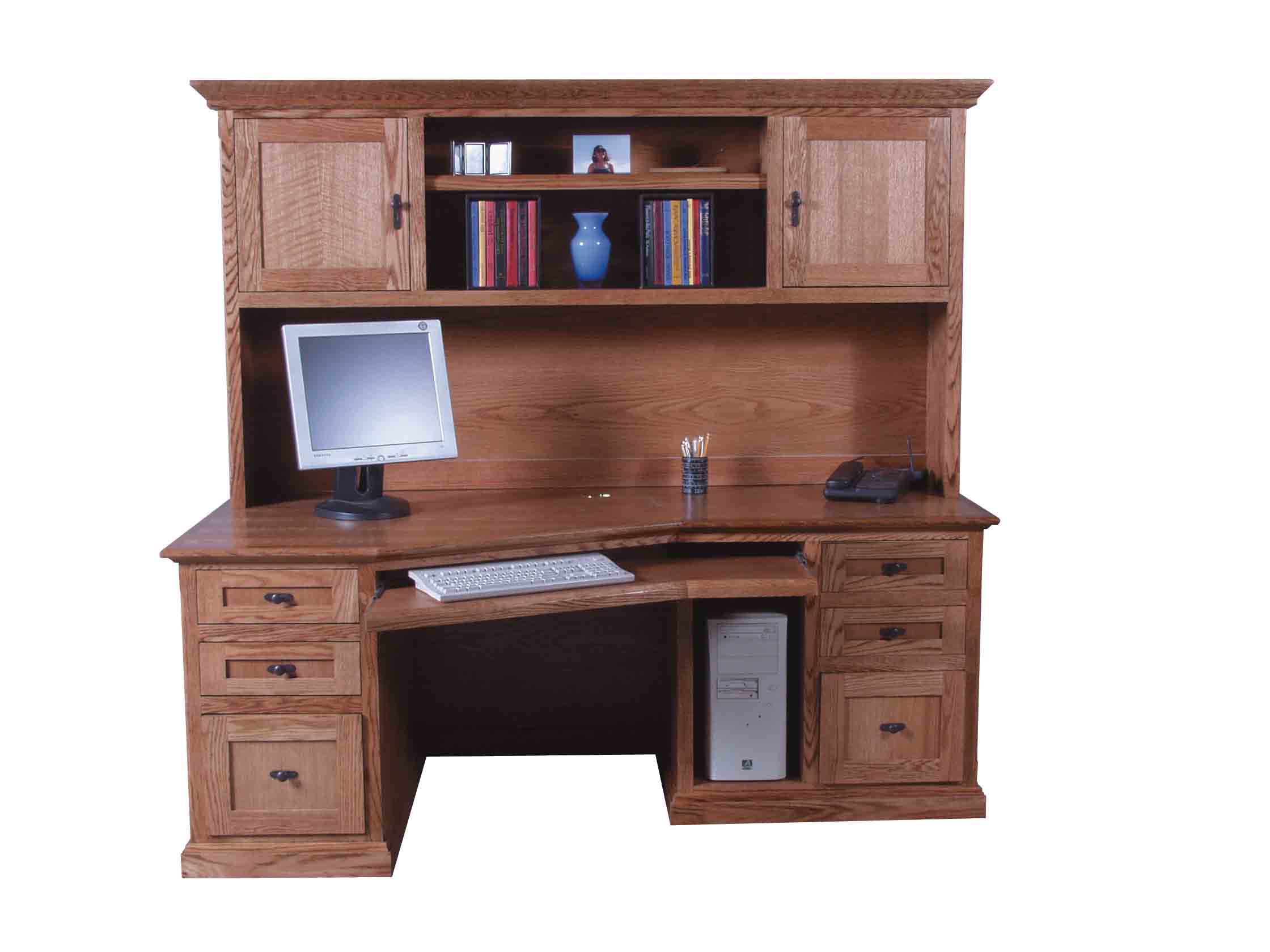 Forest Designs Mission Desk And Hutch Set | Wayfair