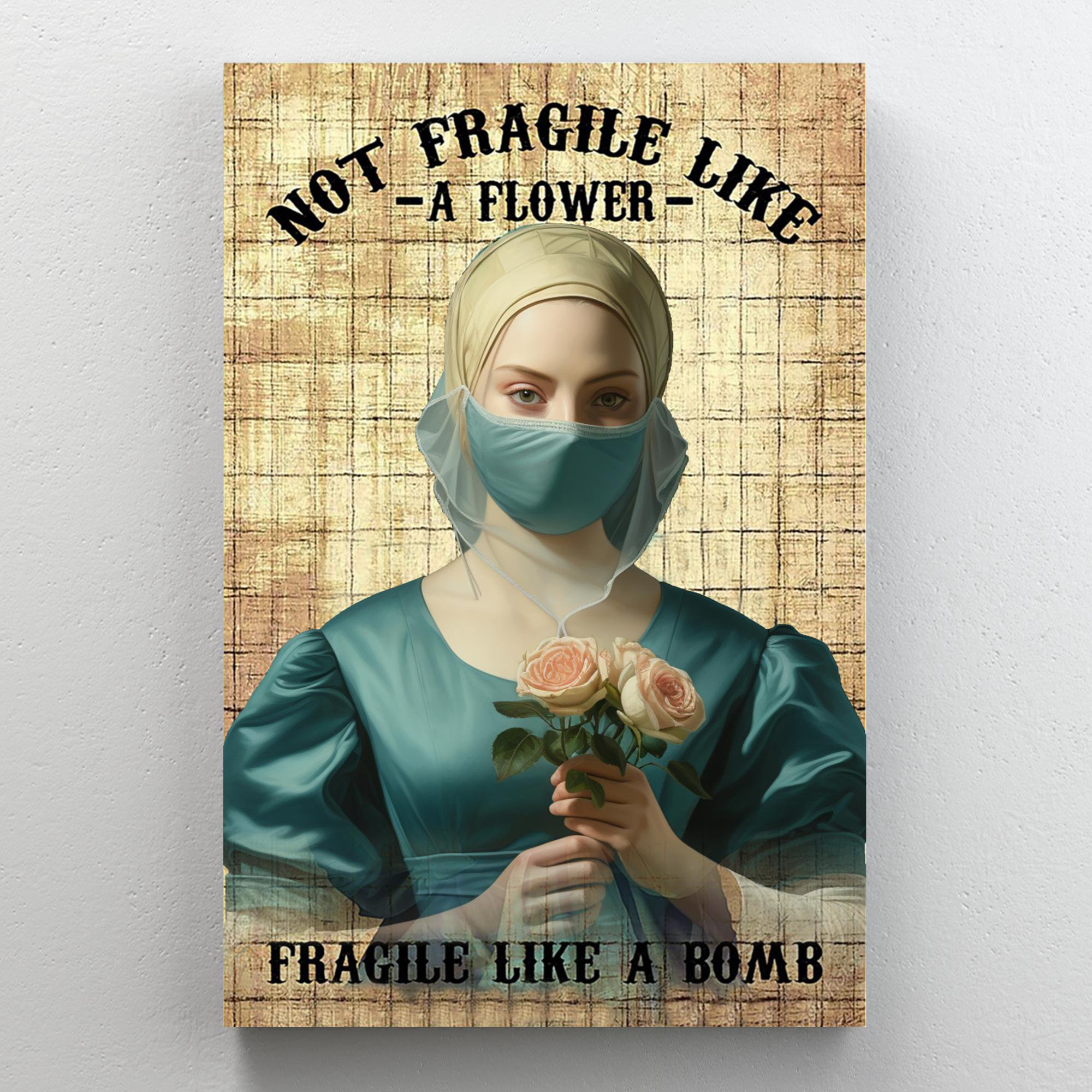 Trinx Hubing Nurse Fragile Like A Bomb | Wayfair