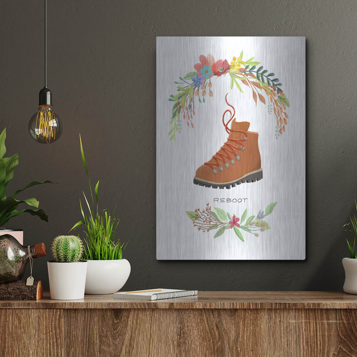 Winston Porter 'Sweet Adventure Boot' by Art Licensing Studio Metal ...