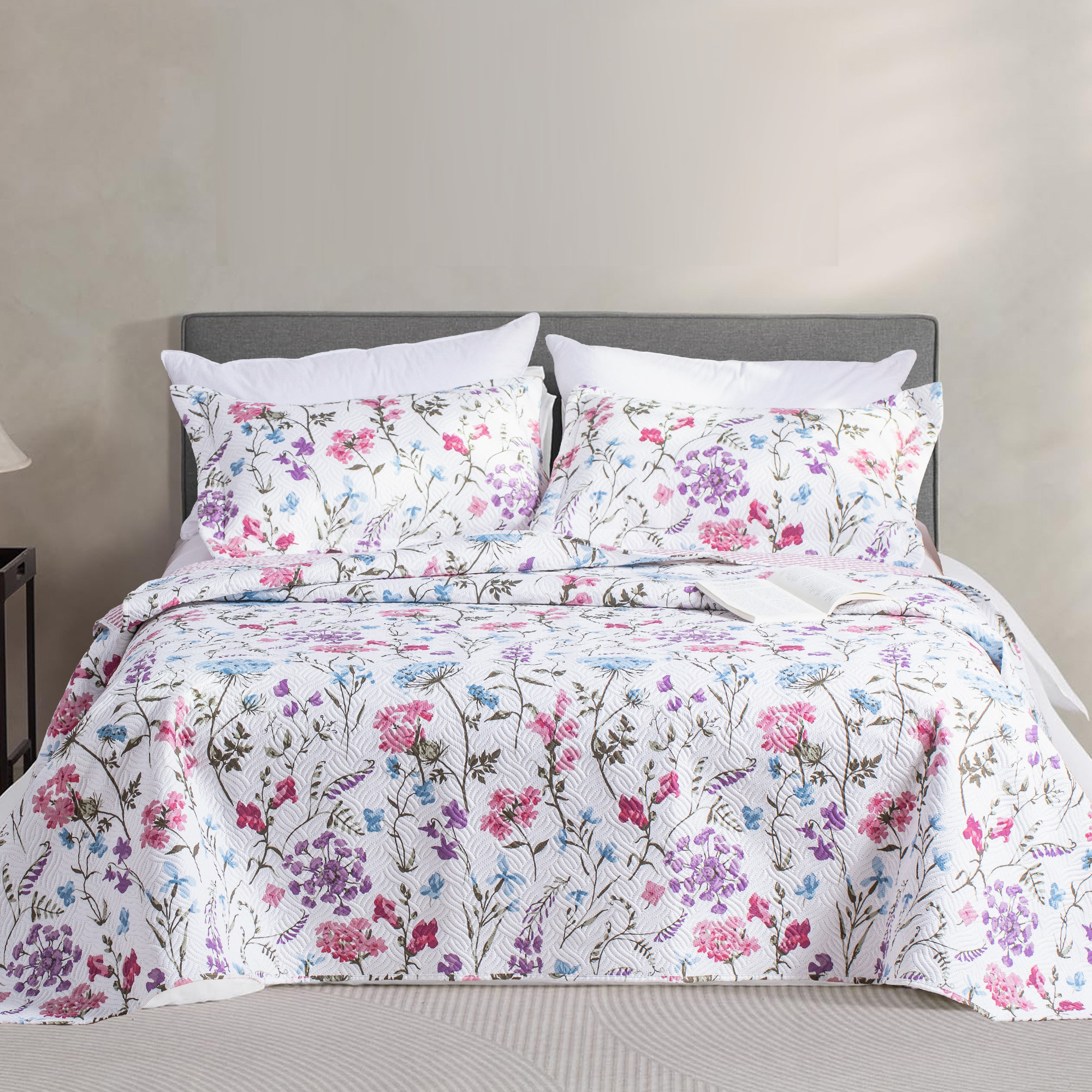 Kasentex Quilt Set - Lightweight Breadspread Coverlet Sets - All Season ...