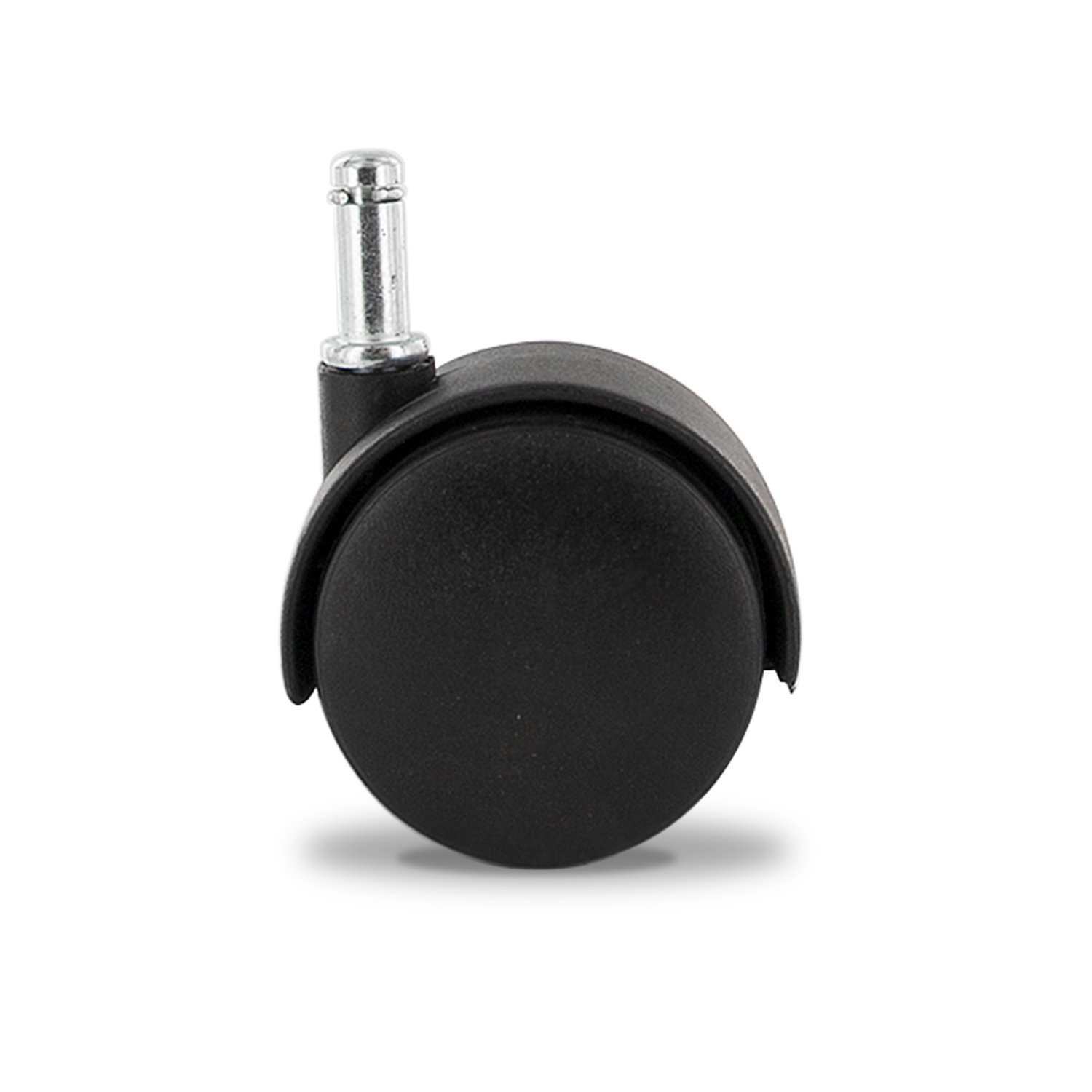 Outwater 2-3/8in. Black Nylon Swivel Hooded Hercules Twin Wheel Caster ...