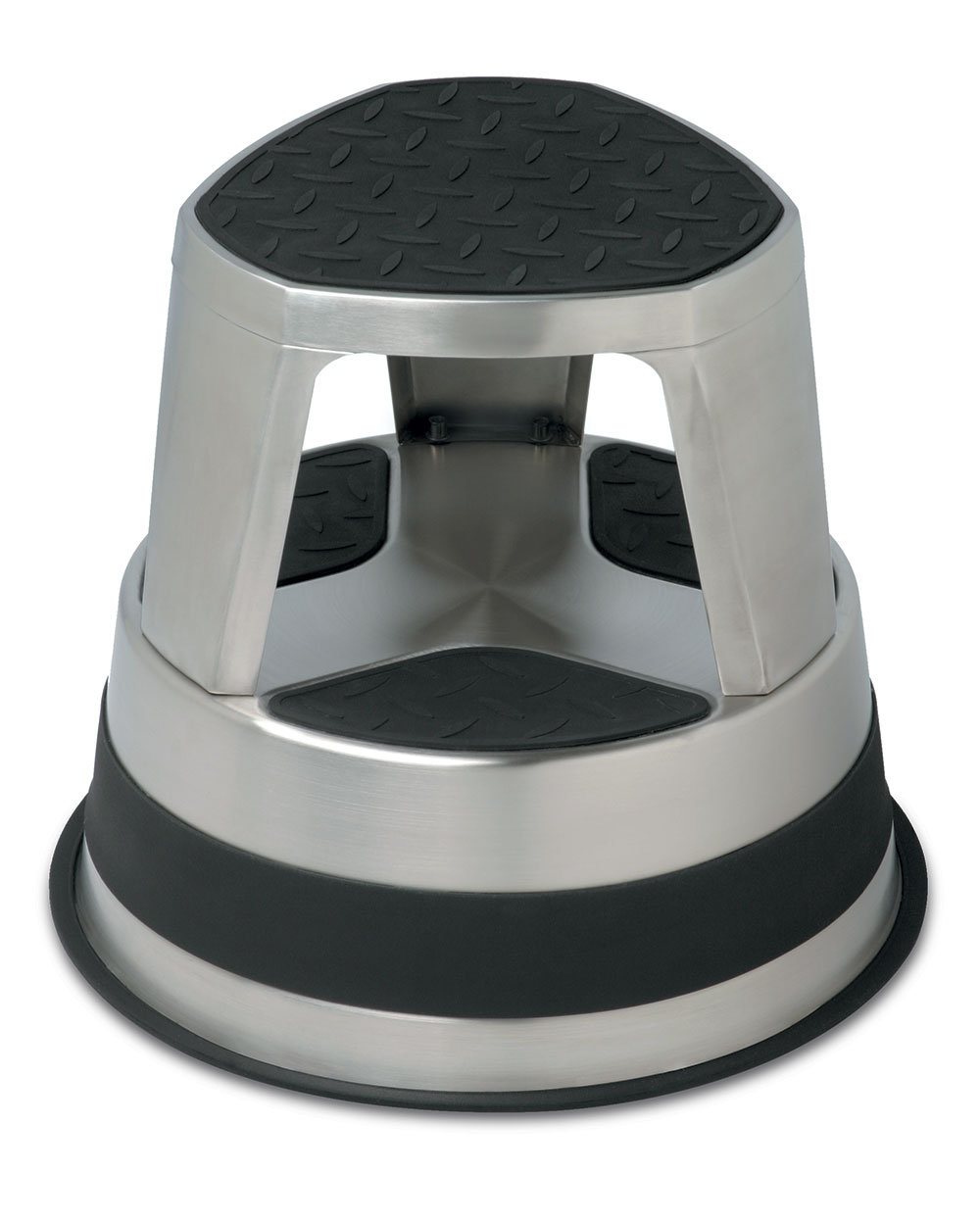 WFX Utility™ Rolling 1 Step Steel Step Stool with 250 lb. Load Capacity ...