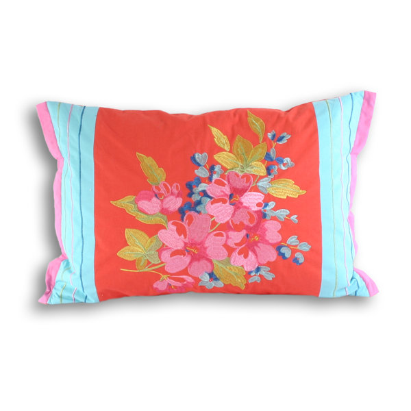 Marlow Home Co. Abdullateef Tilly Floral Rectangular Scatter Cushion ...