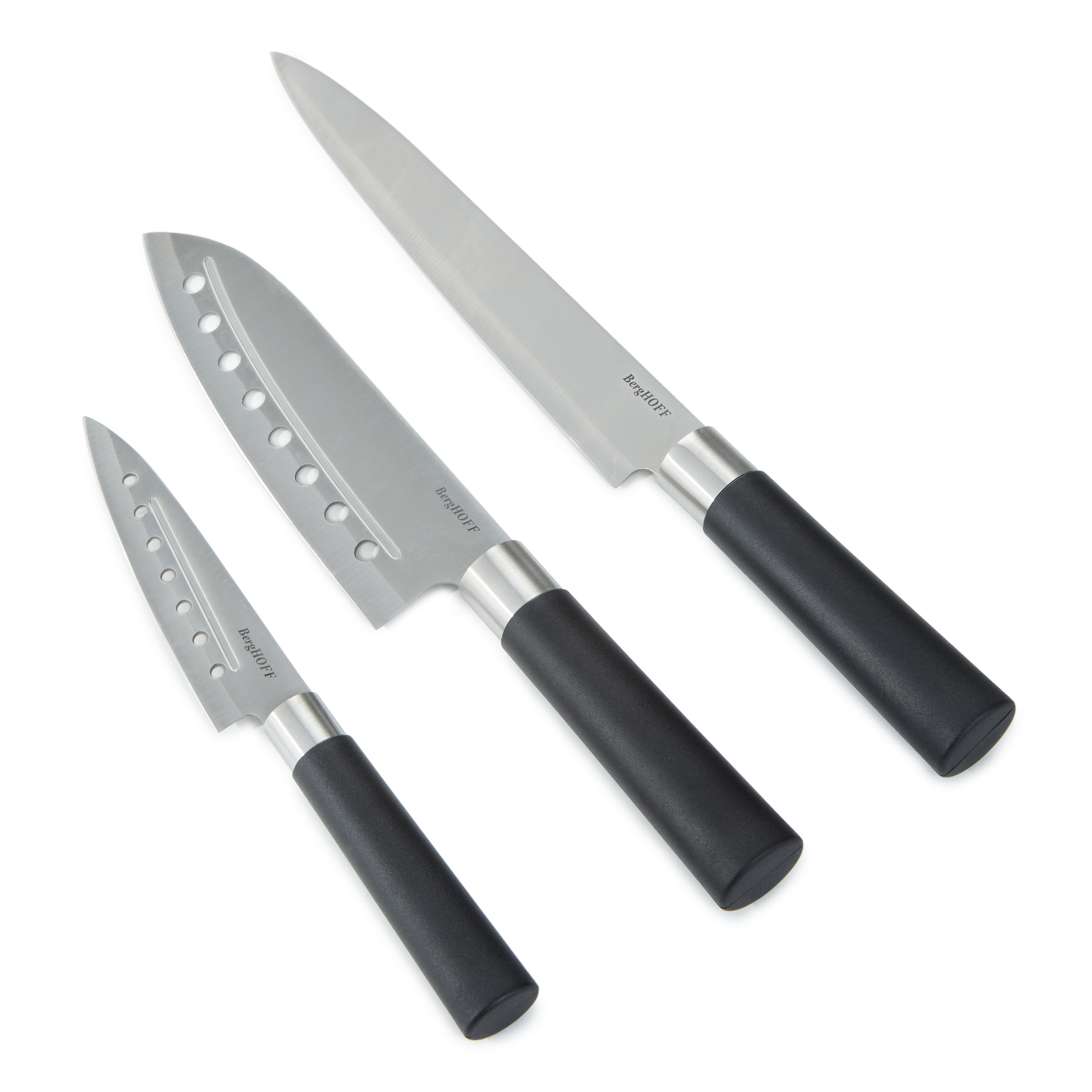 BergHOFF DiNA Codon Stainless Steel 3pc Knife Set | Wayfair