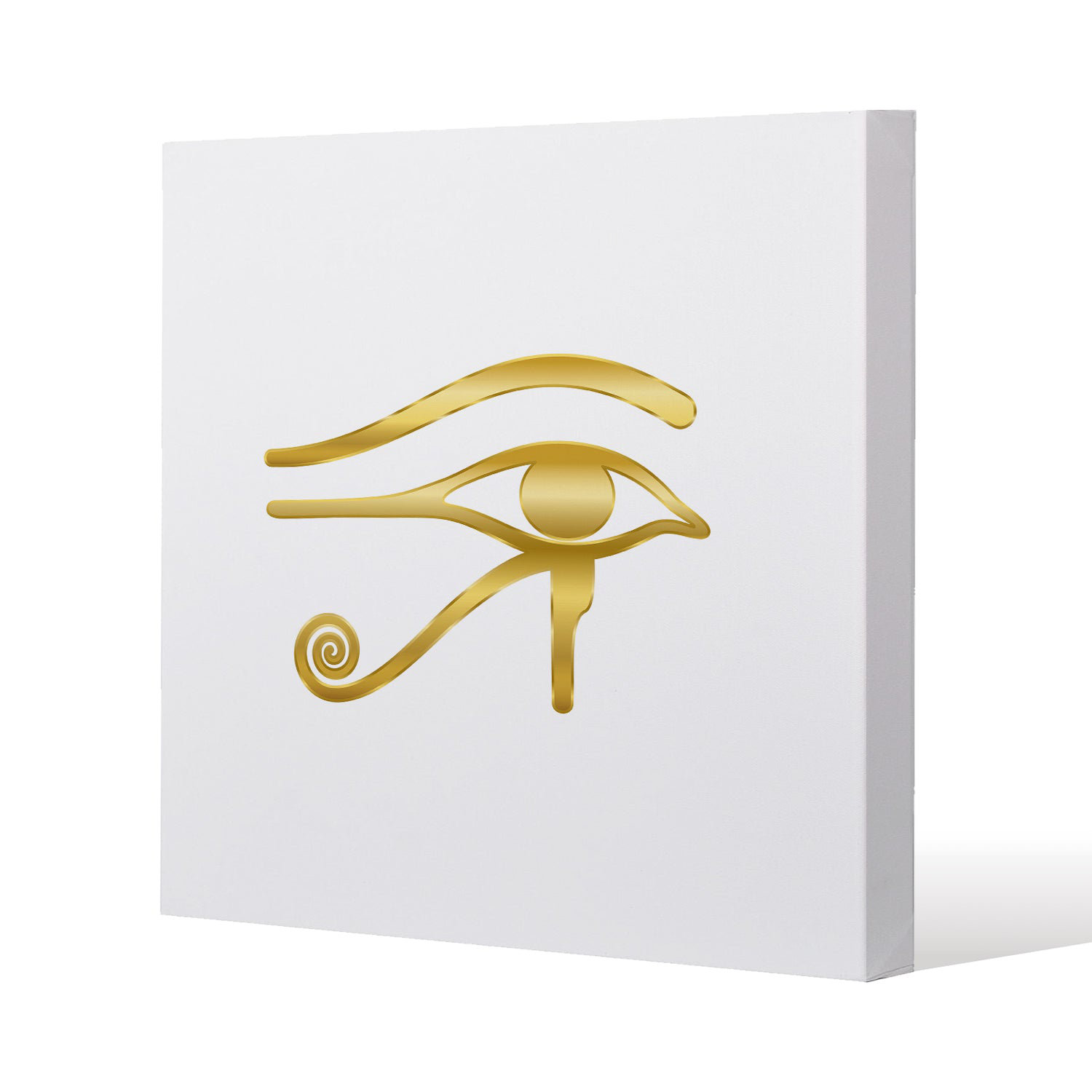 World Menagerie Eye Of Horus Slim Style Canvas Print , 15mm Slim Real ...