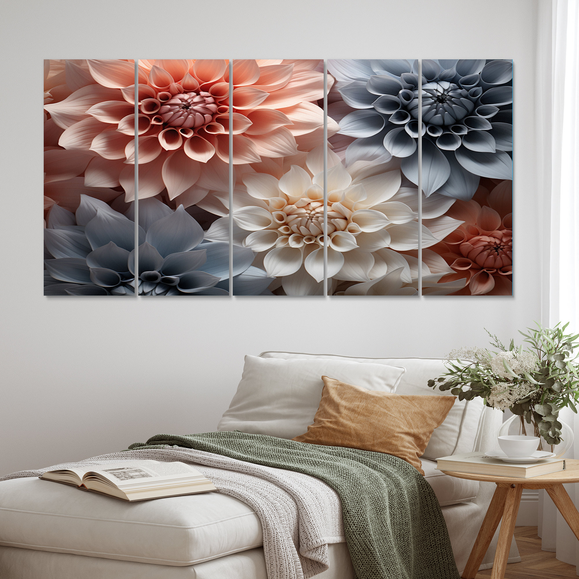 Winston Porter Pink White Abstract Still Lifes - Abstract Still Lifes ...