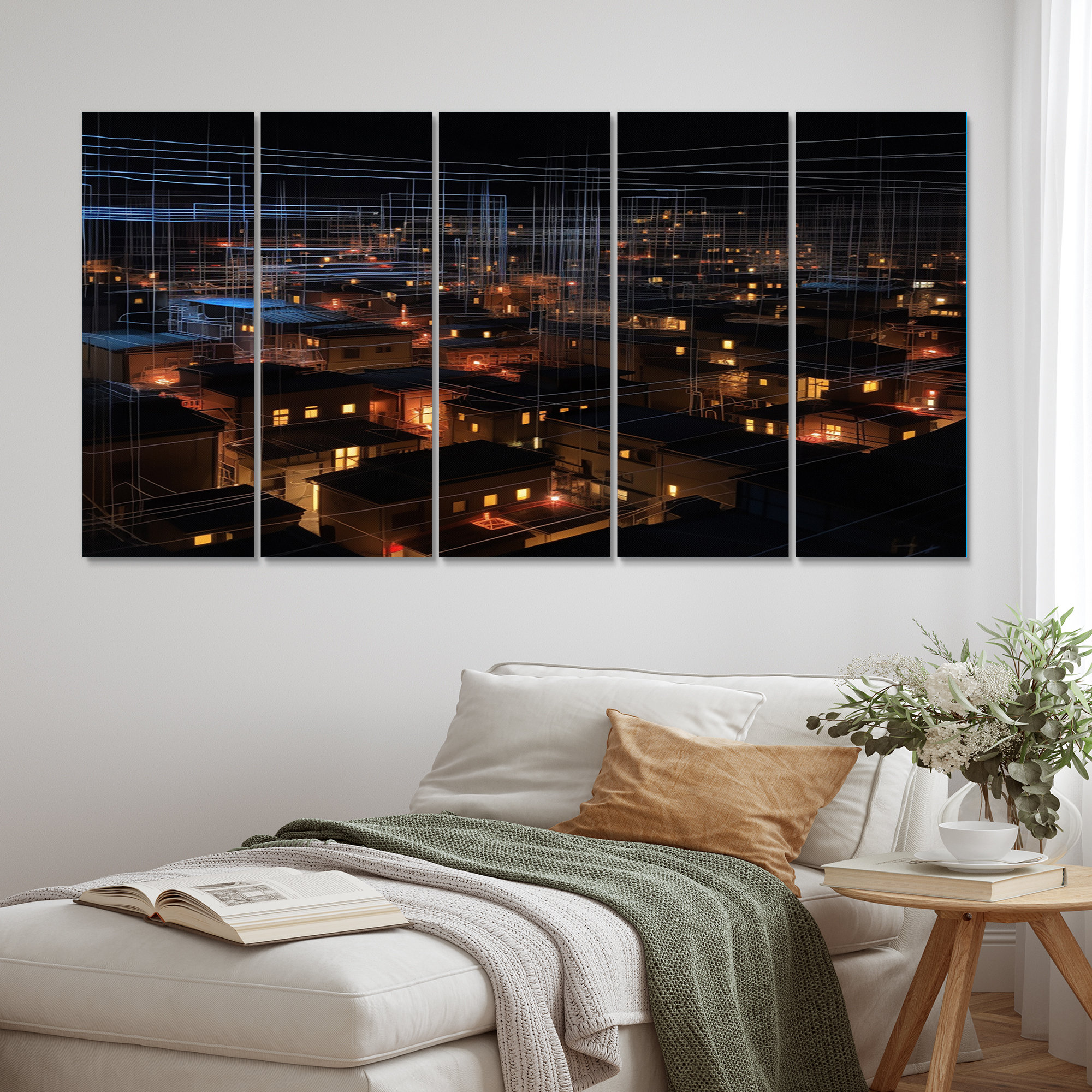 Latitude Run® 3D Cityscape New York Future Architecture IV - Futuristic ...