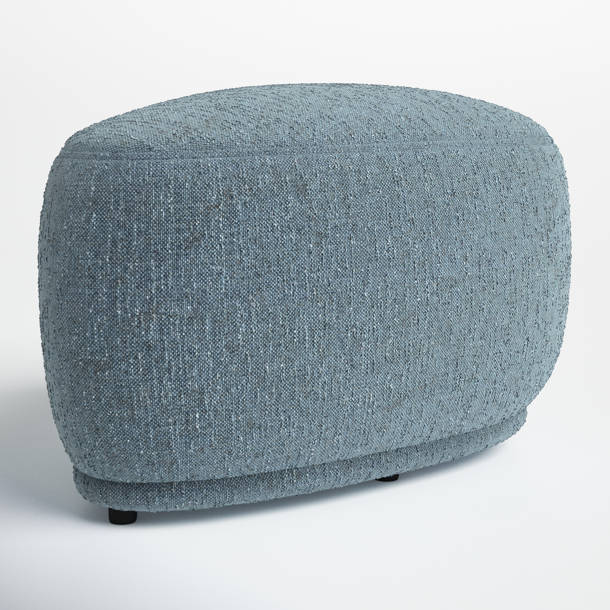 Joss & Main Adna 44'' Triangular Upholstered Ottoman & Reviews | Wayfair