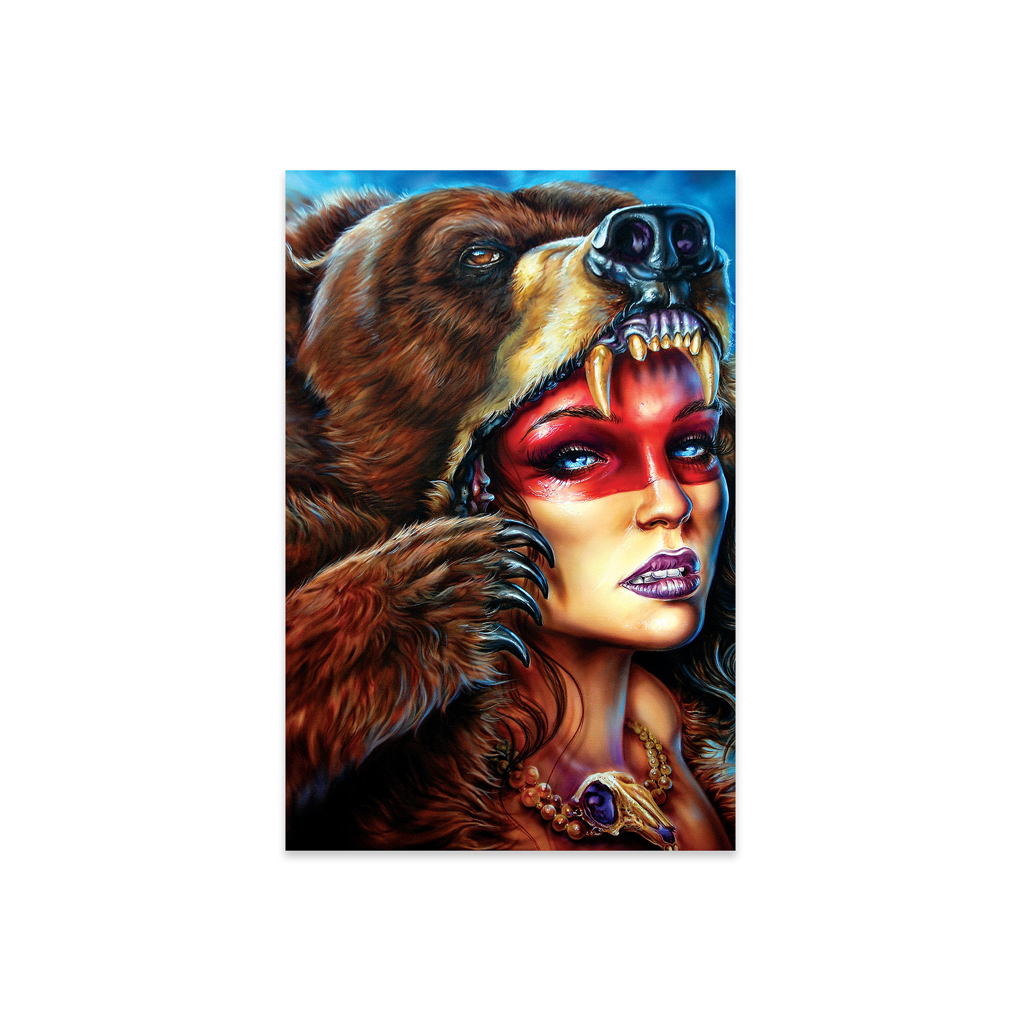 Millwood Pines " Bear Headress " by Derek Turcotte | Wayfair