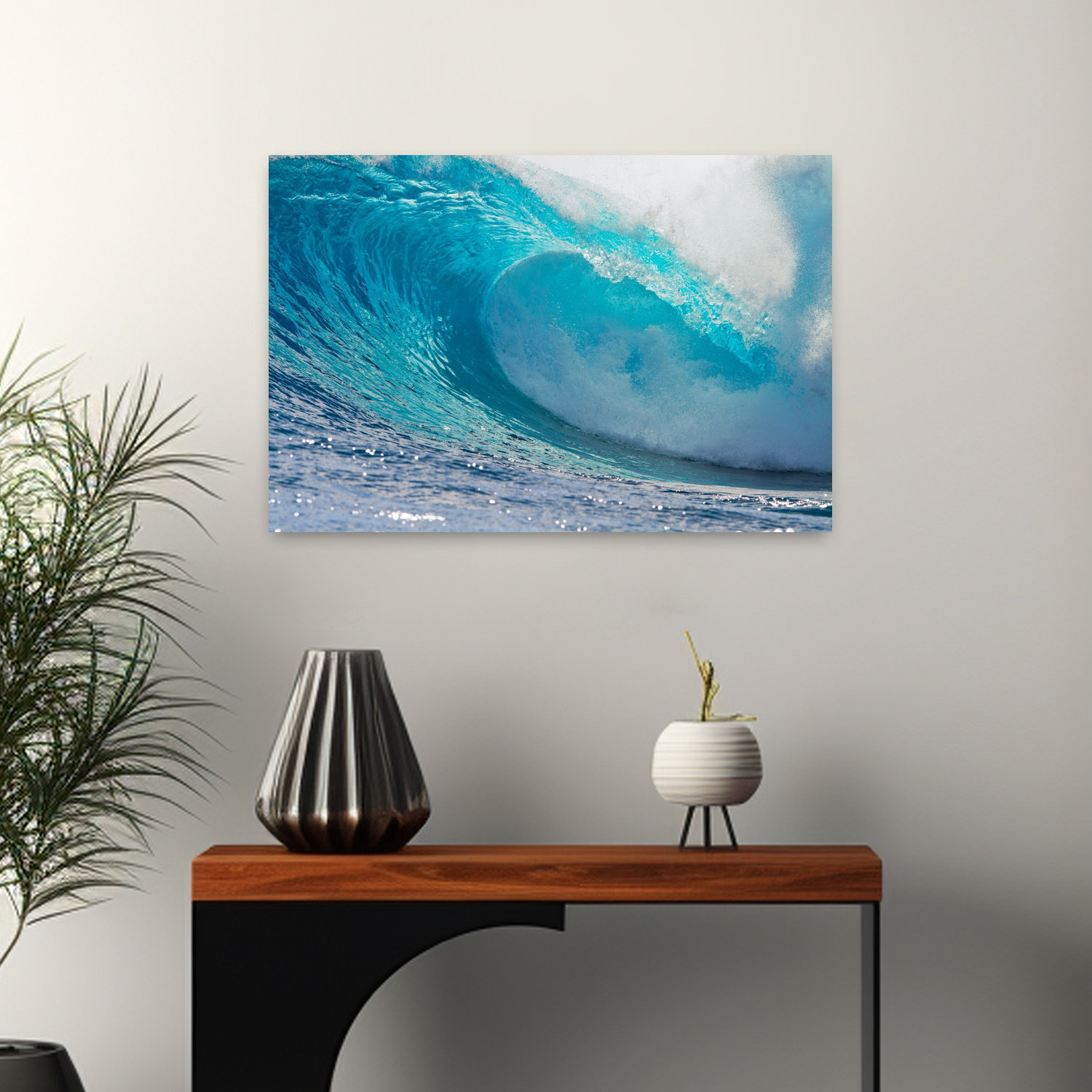 Ivy Bronx Waves In The Ocean Tahiti French Polynesia Contemporary ...