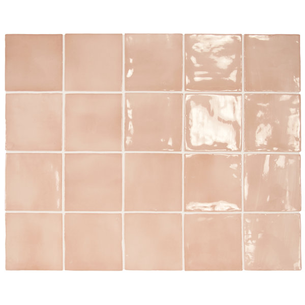 EQUIPE CERAMICAS Manacor 4" x 4" Ceramic Singular Subway Wall Tile ...