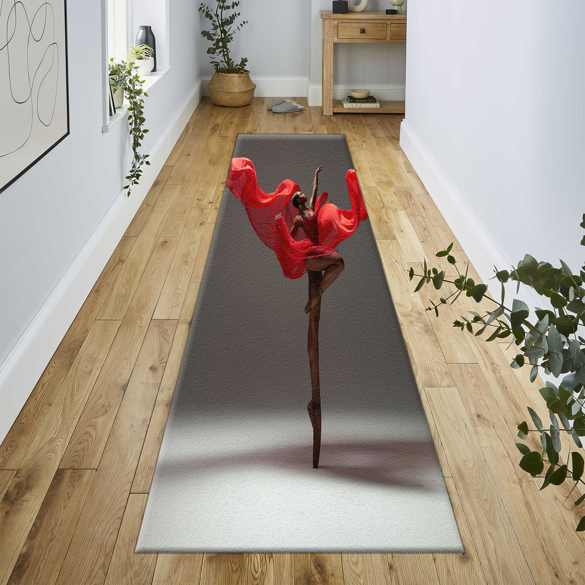 Everly Quinn Exquisite Velvet Type Printed Rug Featuring Intricate ...