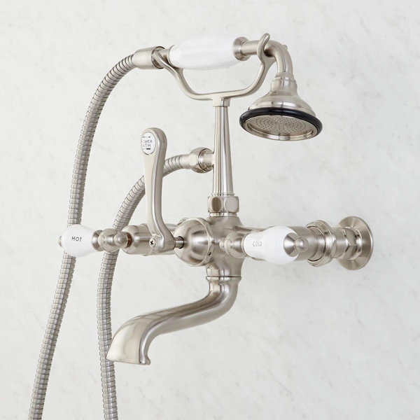 Signature Hardware Wall-Mount Telephone Faucet and Hand Shower with ...