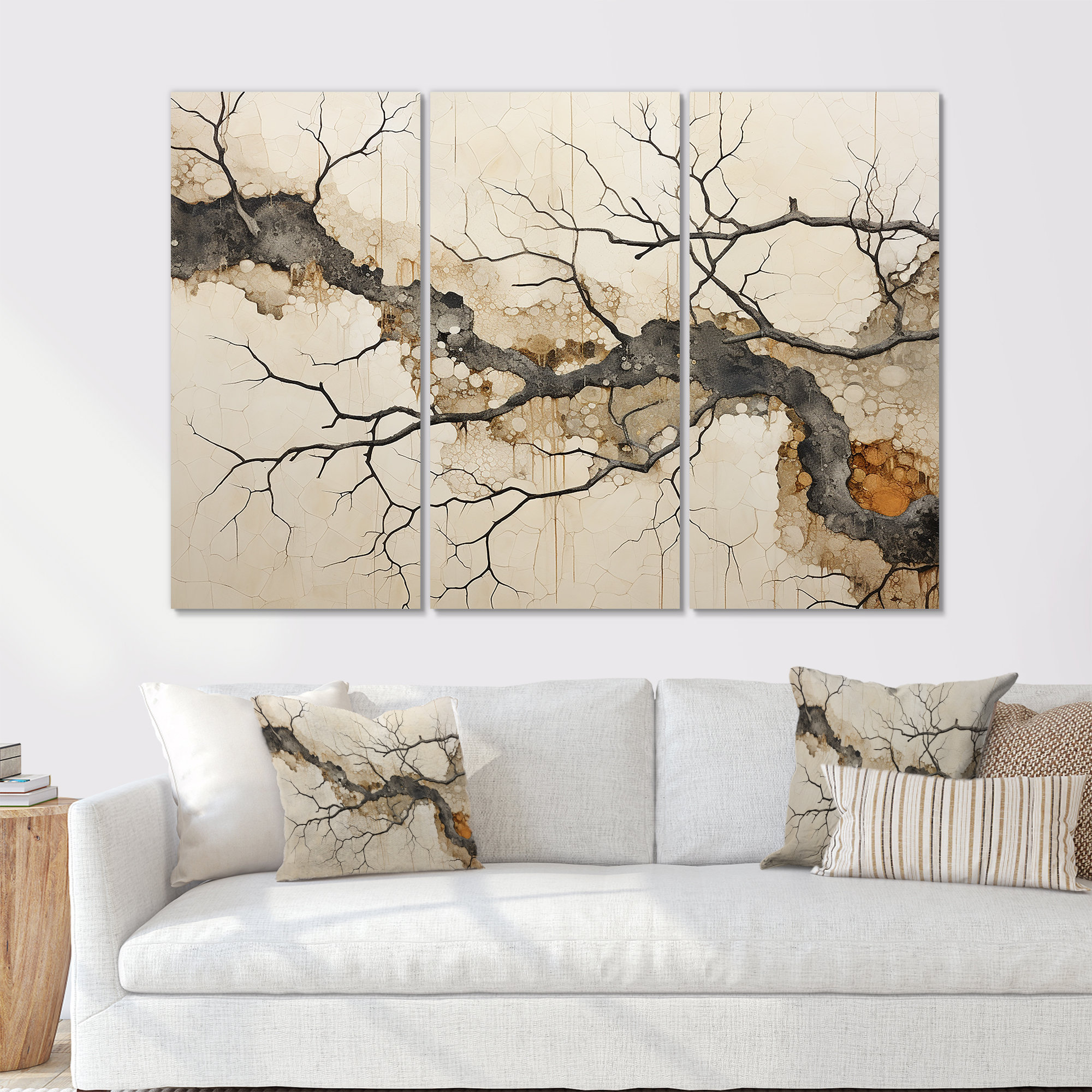Lark Manor™ Moody Minimalism River Forest I - River Decor Wall Decor ...