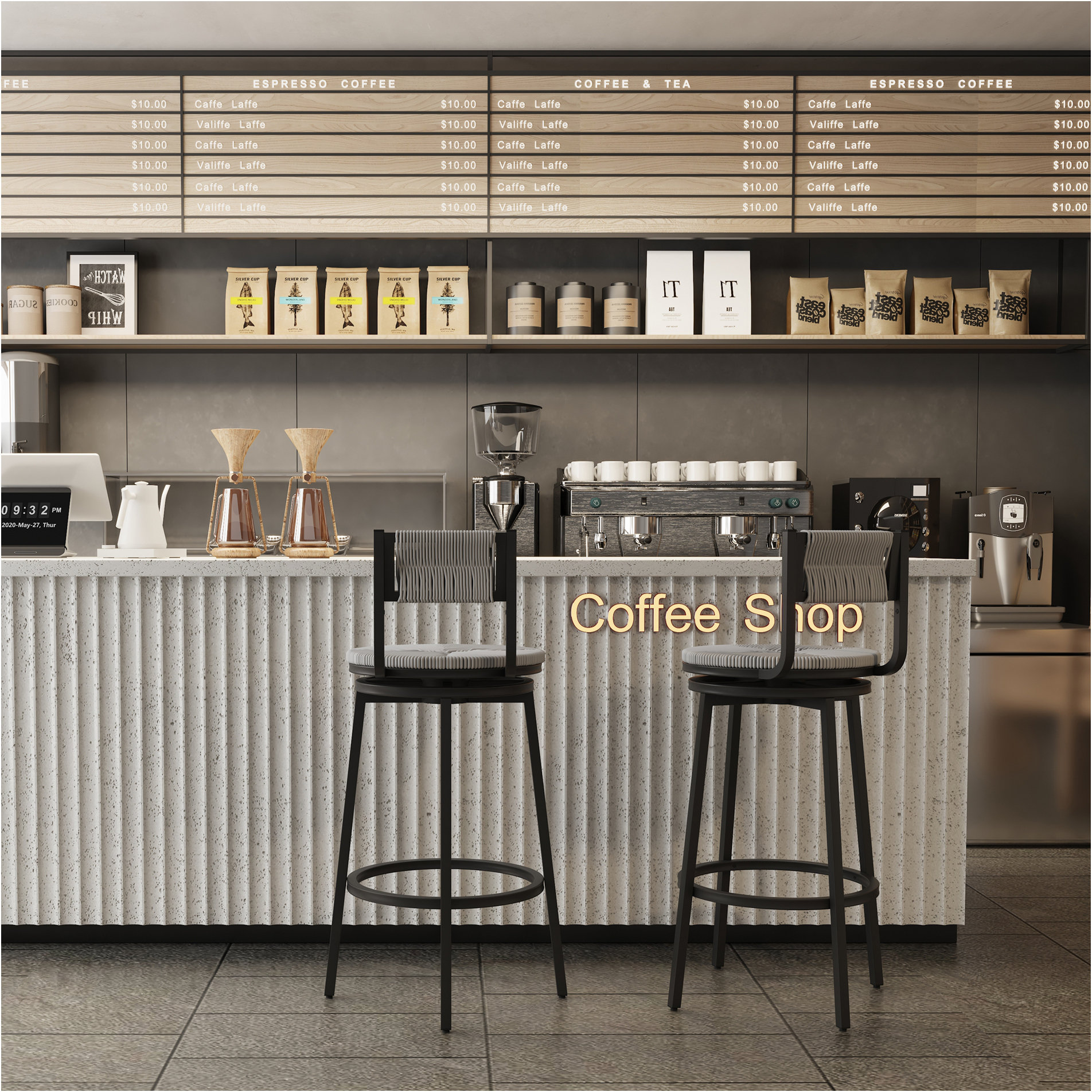 Highland Dunes Set Of 2 Counter Height Bar Stools With Footrest Swivel Hand Weaving Dining ...