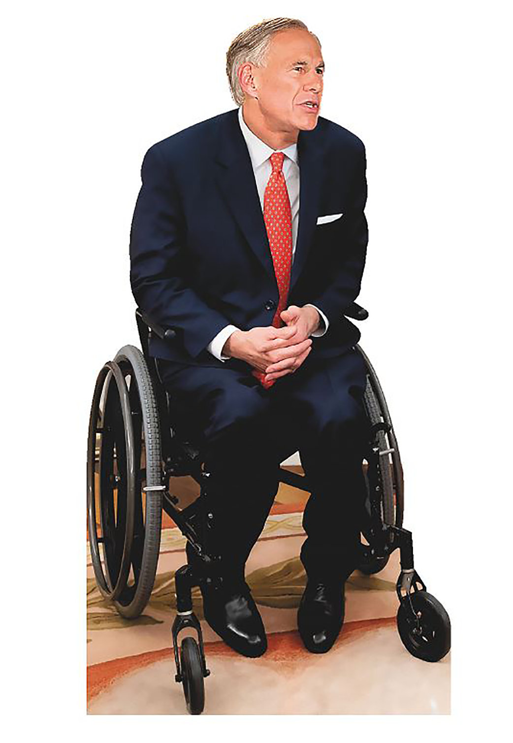 Wet Paint Printing H38095 Greg Abbott Cardboard Standup | Wayfair