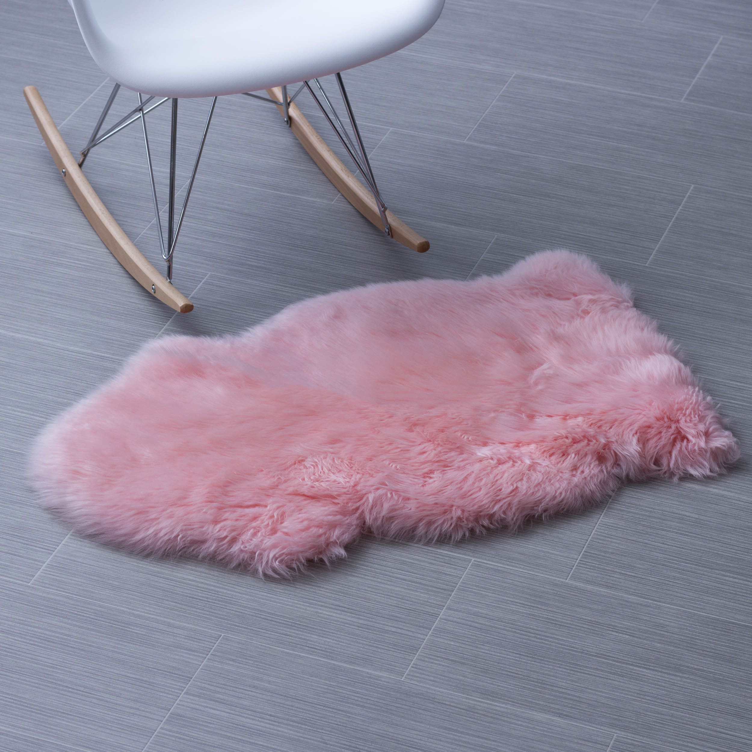 Mercer41 Jakeway Solid Color Sheepskin Rug Novelty 2' x 3' Leather ...