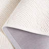 Gracie Oaks Textural Hand Tufted Wool/Cotton Geometric Rug in Ivory ...