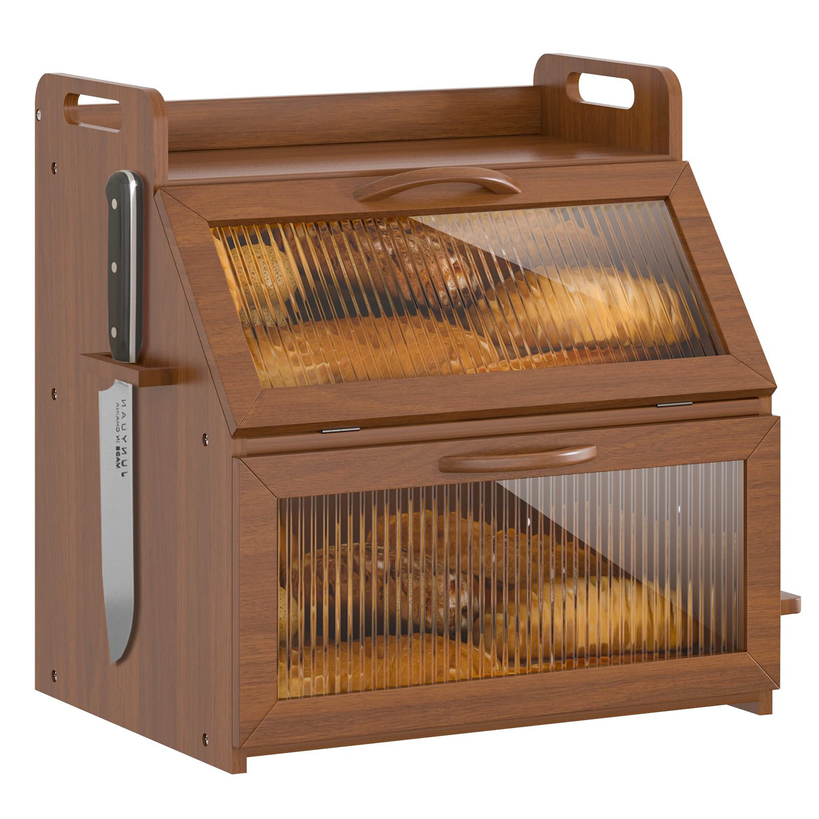 Hokku Designs Beautiful Bread Box With Wooden Lid - Wayfair Canada