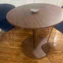 Latitude Run® Haben Round Pedestal Dining Table & Reviews | Wayfair