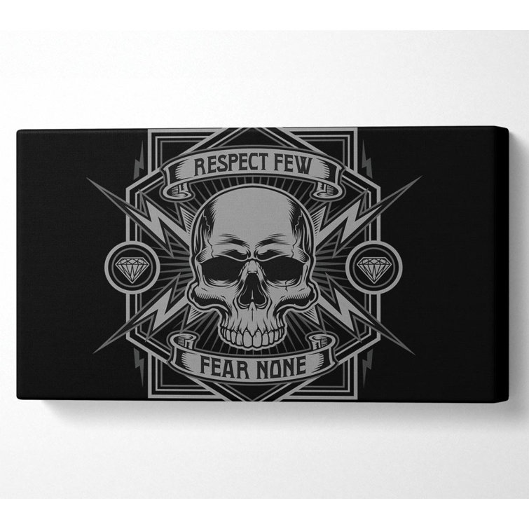 Happy Larry Respect Few Fear None - Wrapped Canvas Art Prints | Wayfair ...