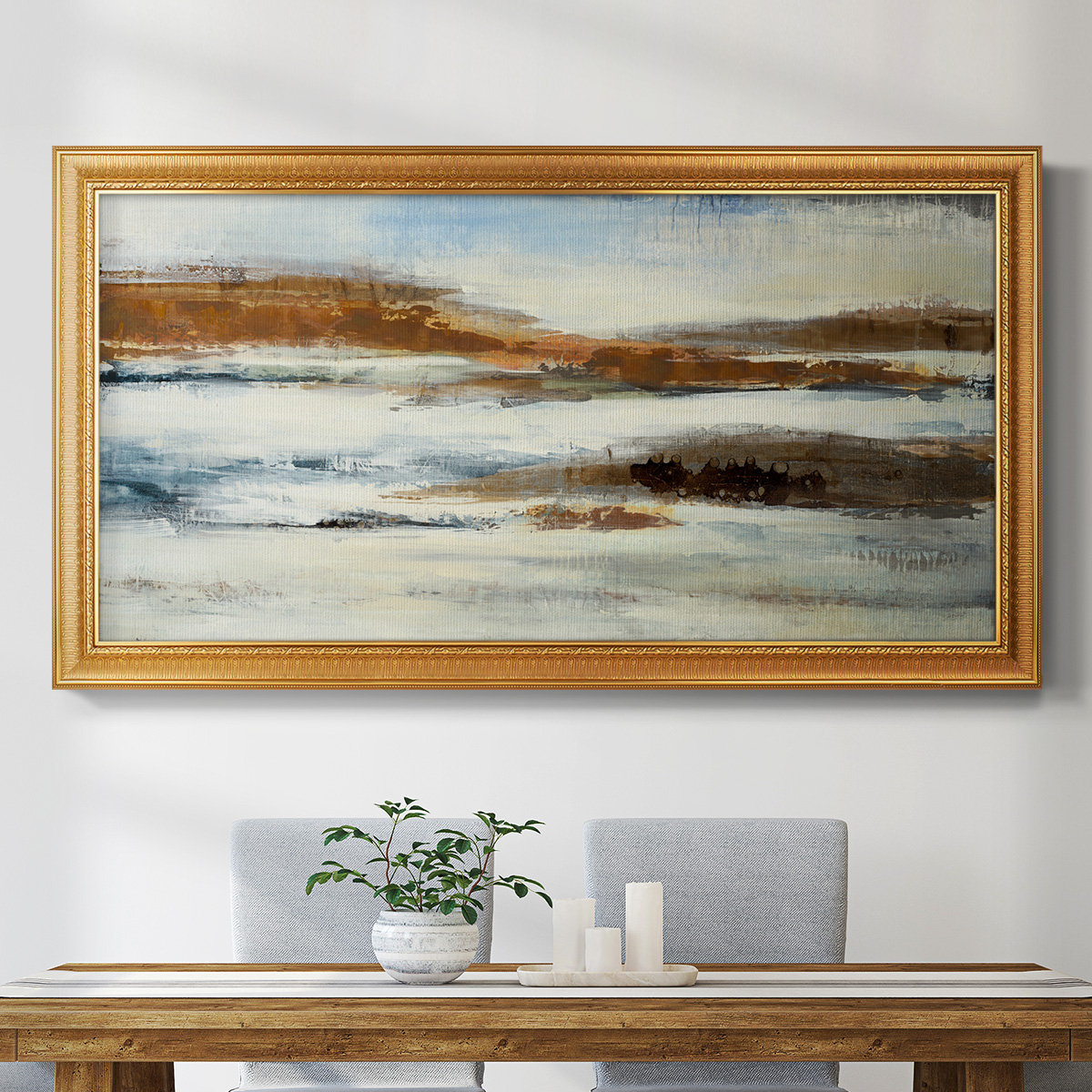 Red Barrel Studio® Jagged Coast Premium Framed Canvas- Ready To Hang ...