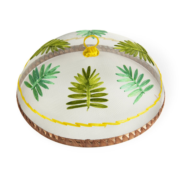 Excelsa 30cm Metal With Rafia Decoration Cover | Wayfair.co.uk