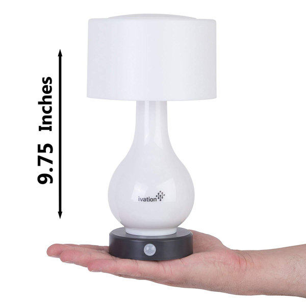 Ivation Battery Operated Motion Sensing 10" Table Lamp & Reviews | Wayfair