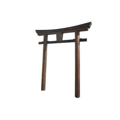 SamsGazebos Japanese Torii Gate Myojin Model 8 ft. | Wayfair