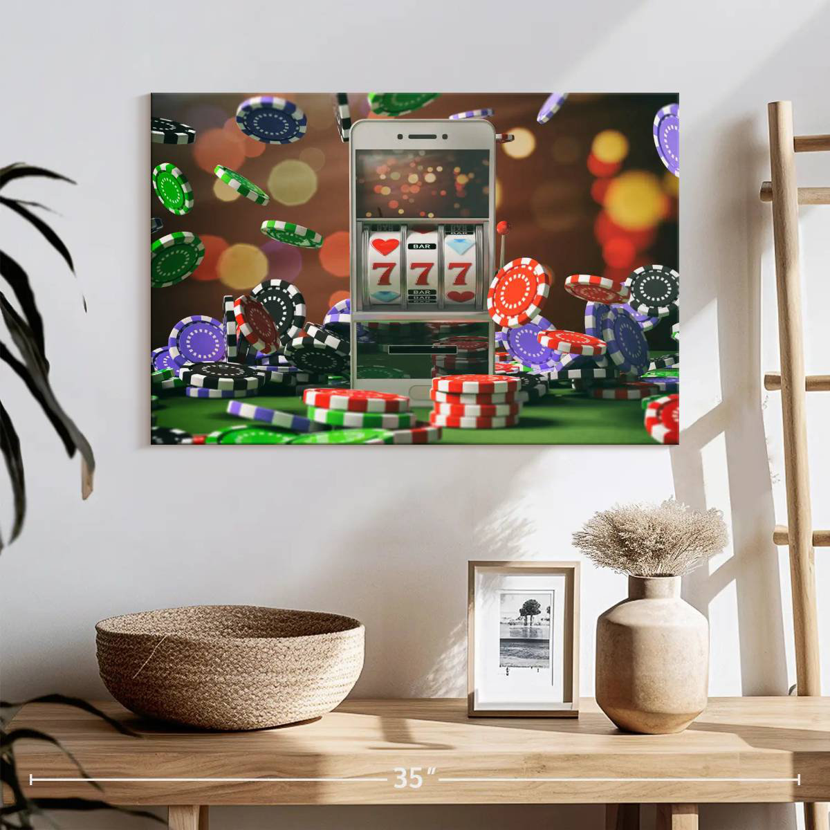 Ebern Designs Senne Virtual Slot Machine | Wayfair