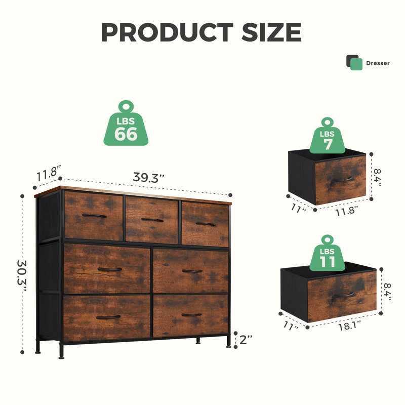 17 Stories 7 storage Spaces, assembled wardrobe lockers, bedroom ...