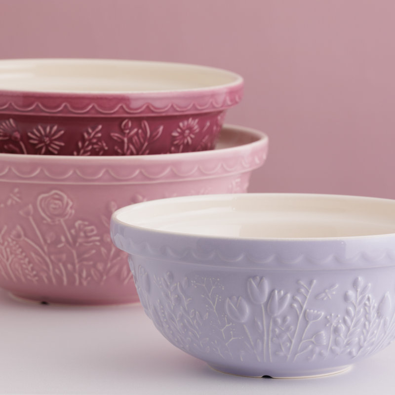 Mason Cash In The Meadow Mixing Bowls - Set Of 3 & Reviews | Wayfair