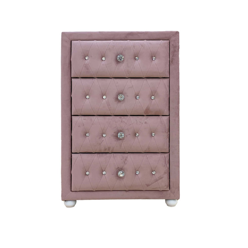 MARONGWE2 Reggie Chest, Fabric | Wayfair