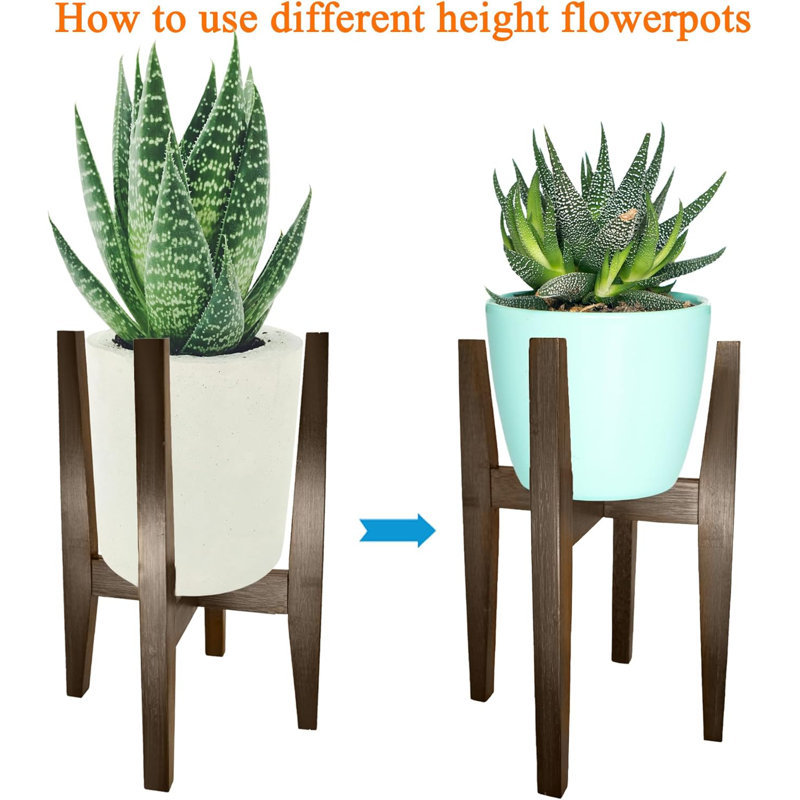 Ebern Designs Adjustable Plant Stand Indoor | Wayfair