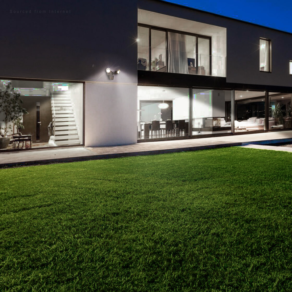 LEDVANS LED Motion Sensor Flood Light Dusk to Dawn Color Temperature ...