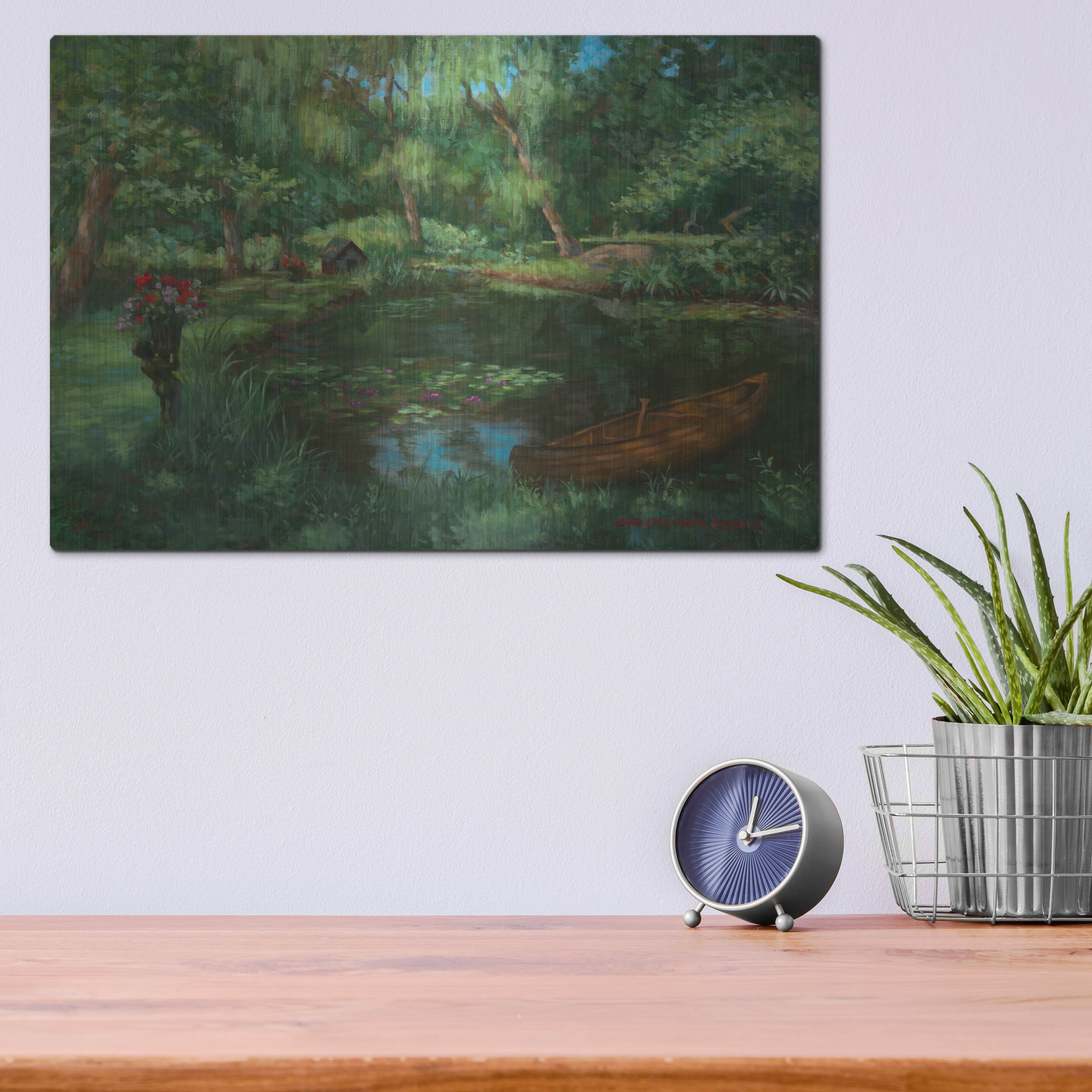 Millwood Pines Late Afternoon August' by Christopher Pierce, Metal Wall ...