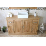 Gracie Oaks Eckert Solid Oak 123mm Free-Standing Vanity Unit | Wayfair ...