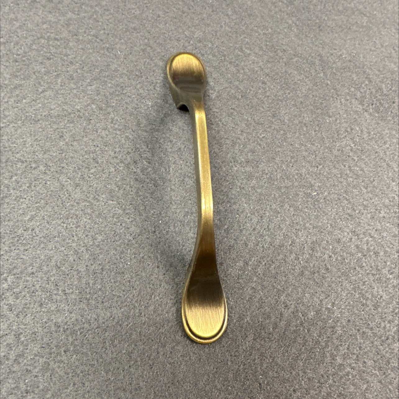D. Lawless Hardware 3" Spoon Foot Pull Antique Brass | Wayfair