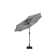 The Twillery Co.® Pierpoint 108" Lighted Market Umbrella With Concrete ...