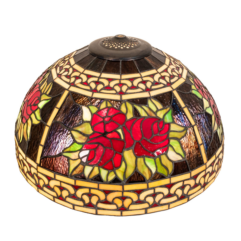Meyda Lighting 18" Wide Roses & Scrolls Shade | Perigold