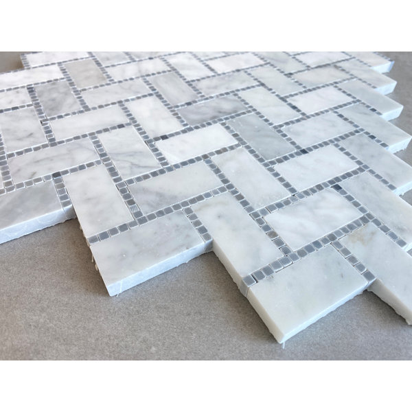 ES Stone Straight Edge Natural Stone Marble Mosaic Sheet Wall Floor Use ...