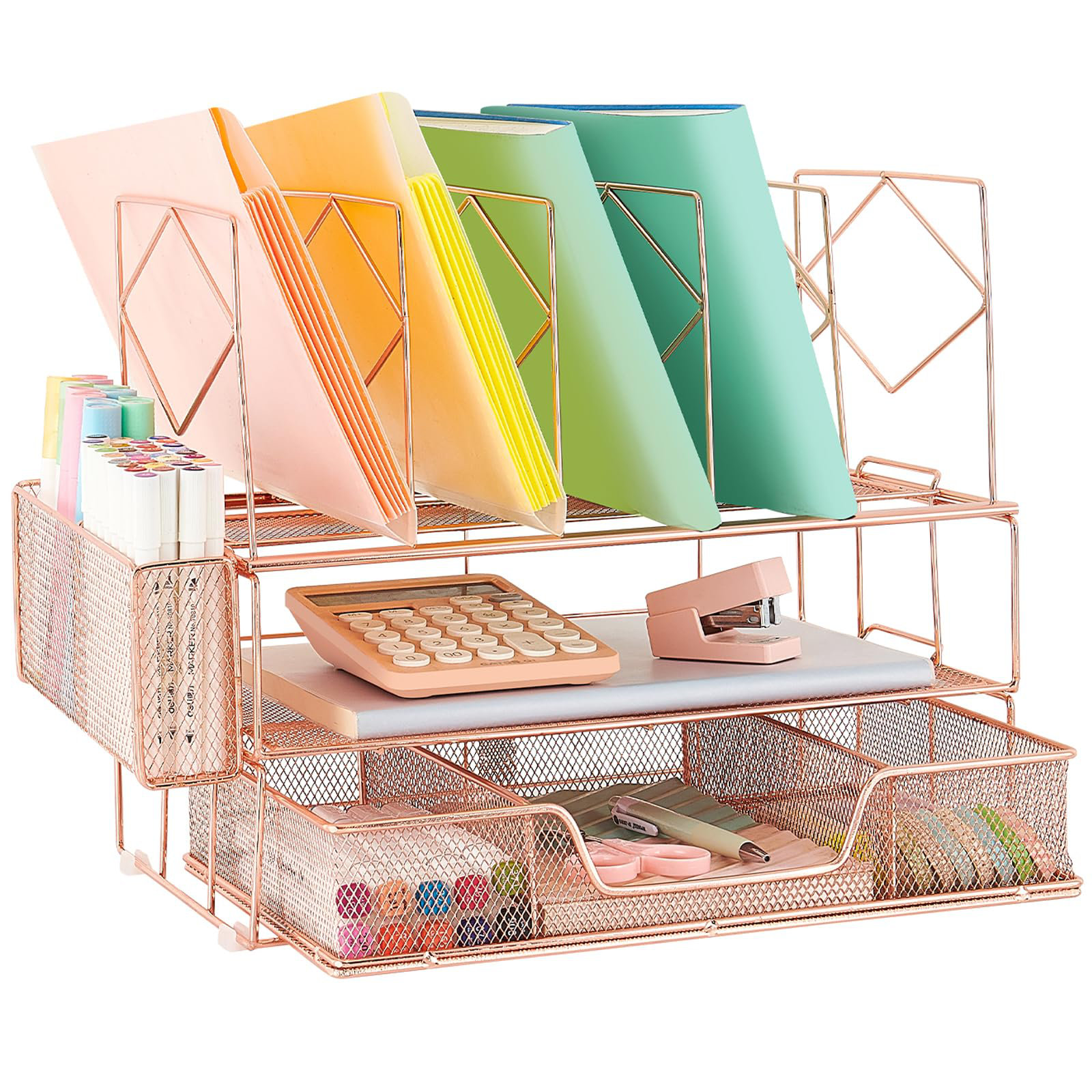 Hokku Designs Desk Organizers, Office Supplies Desk Organizer, File ...