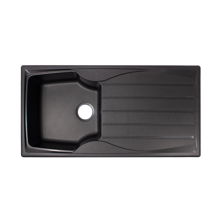 Belfry Kitchen Dubish Single Bowl Inset Kitchen Sink | Wayfair.co.uk