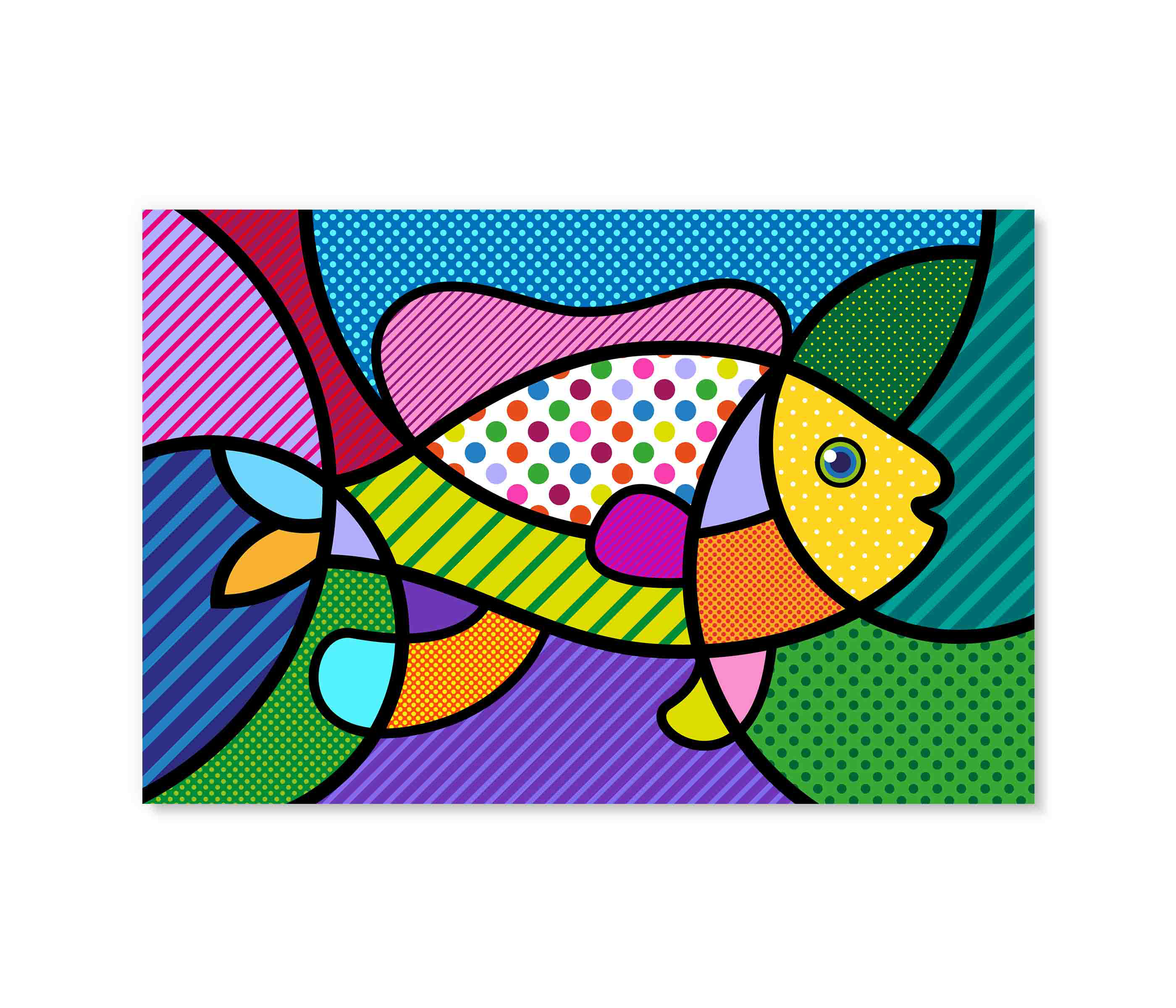 Latitude Run® " Pop Art Fish " | Wayfair