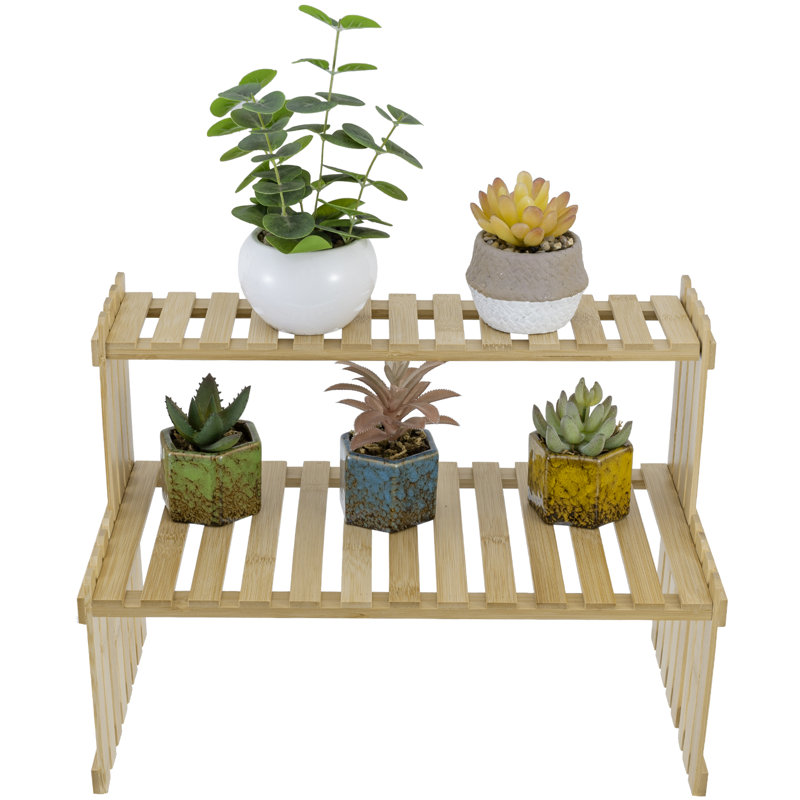 George Oliver Jalexie Tabletop Plant Stand | Wayfair